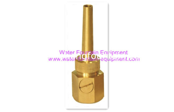 Brass Dancing Adjustable Pond Fountain Heads With Or Without Valve supplier