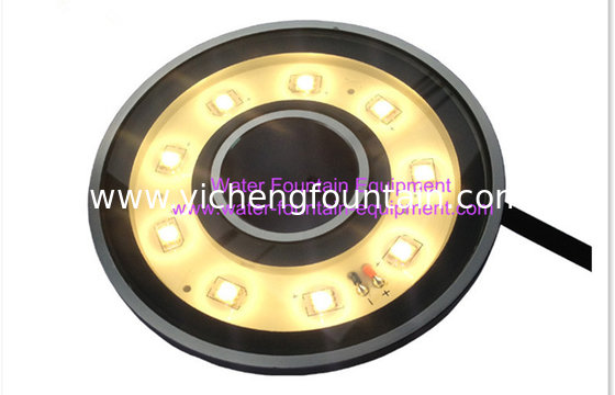 Diameter 110mm Underwater Fountain Lights 5w Submersible Pond Fountain Lighting supplier