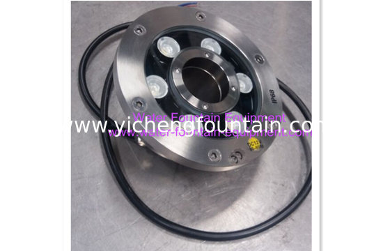 Submersible Underwater Fountain Lights Sub Led Donat Light Middle Smooth Hole Dia 145mm supplier