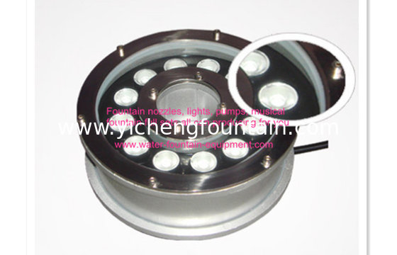 180mm Diameter Led Submersible Lights Submersible Pond Lights For One Nozzle supplier