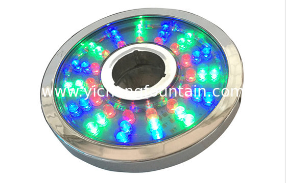 195mm Plastic Chrom Underwater Led Fountain Lights 4.5W 6W 8.4W AC12V supplier