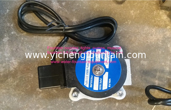 SS304 IP68 Two Ways Solenoid Valve Water Fountain Equipment DC24V Underwater Type supplier