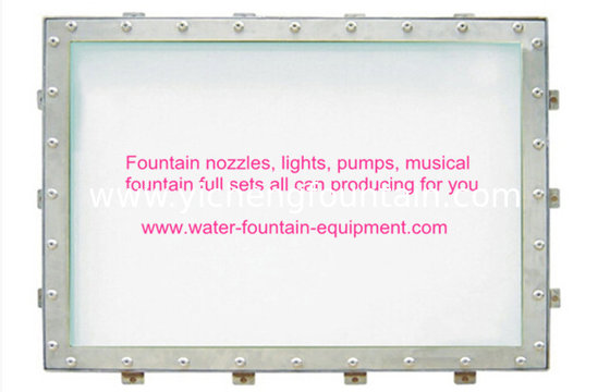 Underwater Observation Window Swimming Pool Accessories Rectangular And Round Shape supplier