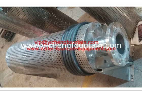 Stainless Steel Submerge / Submersible Fountain Pumps Shell For Protecting Inside Motor supplier