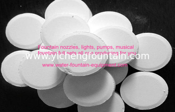 90% Chlorine Tablet For Swimming Pool Control System 2g 20g & 200g Per Piece supplier
