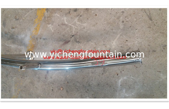 Stainless Steel Water Fountain Equipment Spray Ring Pipe Base Any Inchs supplier