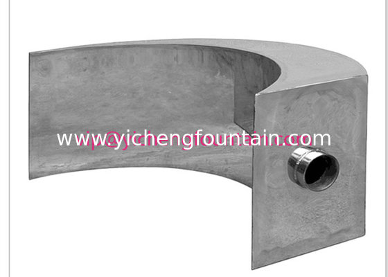Customized Size Water Fountain Equipment Water Curtain For Outdoor And Indoor Pools SS Material supplier