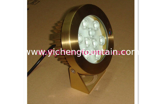 Fully Brass Underwater Fountain Lights 196mm Height 139mm Diameter Of Different Lighting Angles supplier