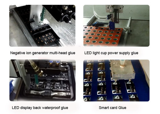 OEM glue dispensing machine /glue potting machine/ glue dispensing machine/  LED balls glue machine supplier
