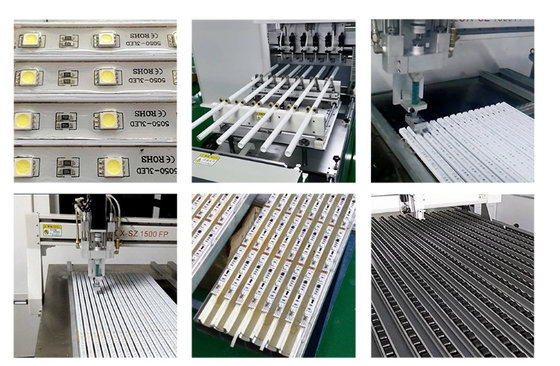 Yiermai AB Glue Liquid Dispensing Robot Best quality LED light Automatic glue dispensing machine AB glue dispenser machi supplier