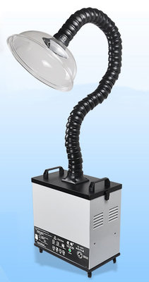 Cheap price  Smoke purifier single head and double head filter machine blue gray color supplier
