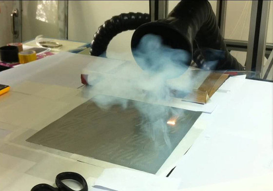 Cheap price  Smoke purifier single head and double head filter machine blue gray color supplier