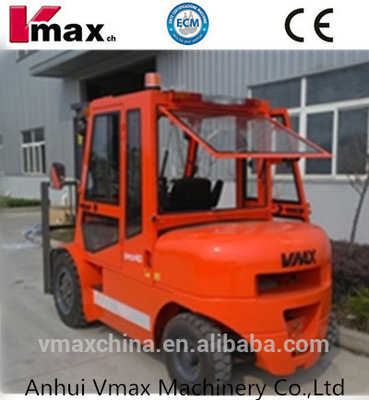 Vmax 4 ton diesel engine power pullet forklift truck CPCD40 with free toolbox
