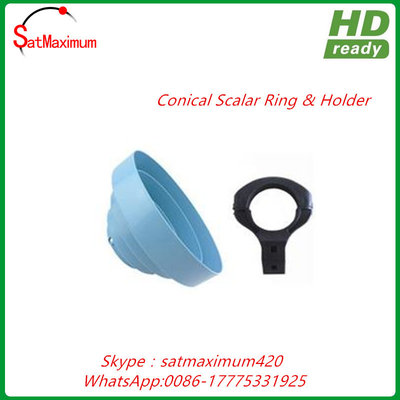 Good quality Conical scalar ring with LNB holder for ku band dish antenna