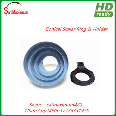 Good quality Conical scalar ring with LNB holder for ku band dish antenna
