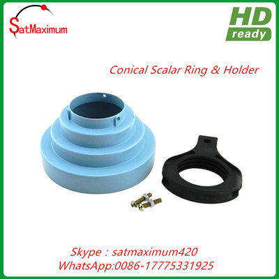 Good quality Conical scalar ring with LNB holder for ku band dish antenna