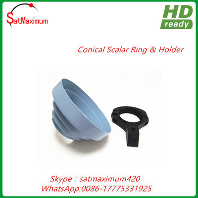 Good quality Conical scalar ring with LNB holder for ku band dish antenna