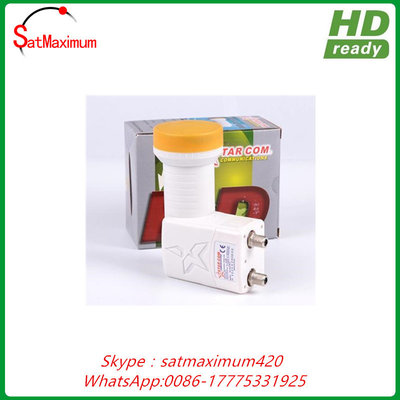 KU Band LNB Dual 0.1dB Universal Linear 2 Port HD Ready Digital Satellite LNBF