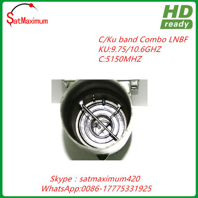 Digital HD Ready High gain CKU band Combo LNBF receiving ku band and C band Signal