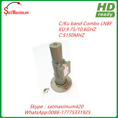 Digital HD Ready High gain CKU band Combo LNBF receiving ku band and C band Signal