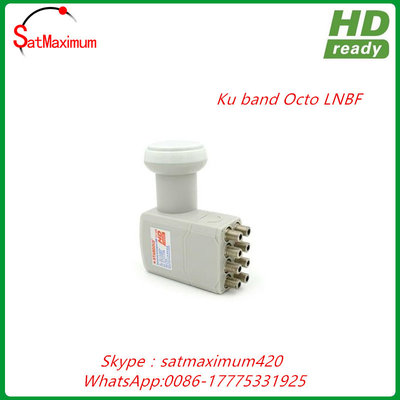 Ku Universal OCTO LNB with L.O.Frequency 9.75/10.6 GHZ 0.1dB Noise