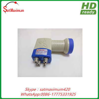 KU Band LNB Quad 0.1dB Universal Linear 4 Port HD Ready Digital Satellite LNBF