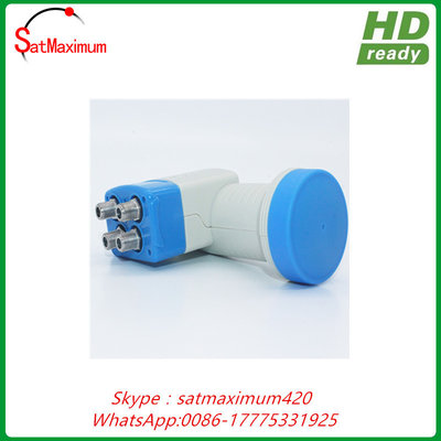 KU Band LNB Quad 0.1dB Universal Linear 4 Port HD Ready Digital Satellite LNBF