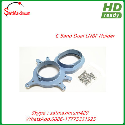 C band dual LNB holder