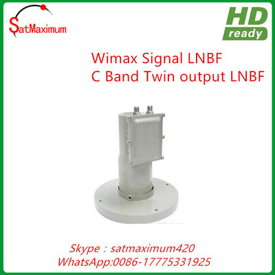 C band anti-interference wimax signal solution Twin output LNBF