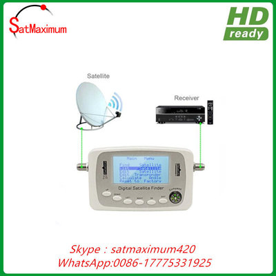 Digital Satellite Finder Signal Meter Sat Dish Finder With DVB-S DVB-S2
