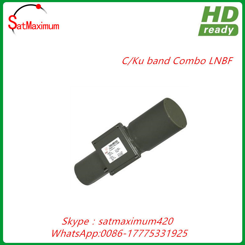 Digital HD ready 4K LNBF C+KU band 11300MHZ C/KU combo LNBF for Thailand market