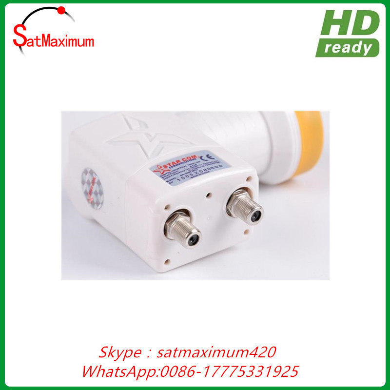 New Ku Band Universal Twin Dual Output Linear LNBF FTA Satellite Dish LNB HD