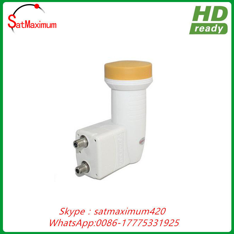 Circular Polarity 10.75GHZ Twin Dual Output Ku band LNBF for Russian