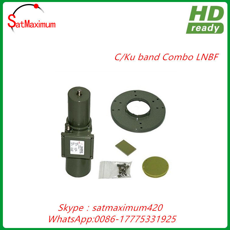 Digital HD Ready High gain CKU band Combo LNBF receiving ku band and C band Signal