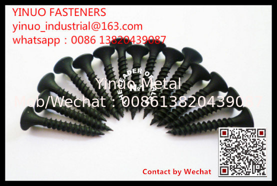 Grey Phosphate Gypsum Board Drywall Screw Tianjin Manufaturer 3,5x25mm