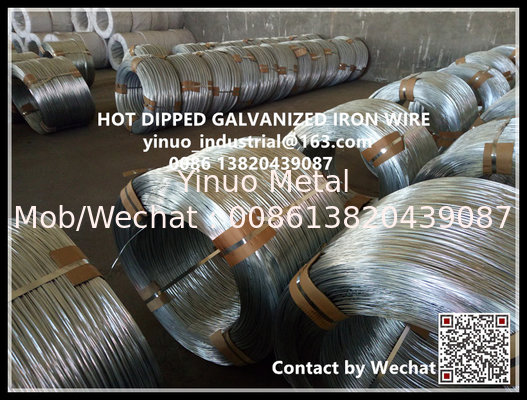 China Supplier Higy Quality Electro Galvanized Iron Wire Q195 Material BWG18
