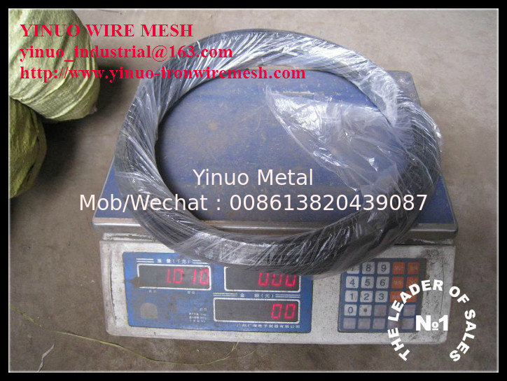 Soft Black Annealed Wire 1.25mm 1kg x 10coils Export to Brazil 