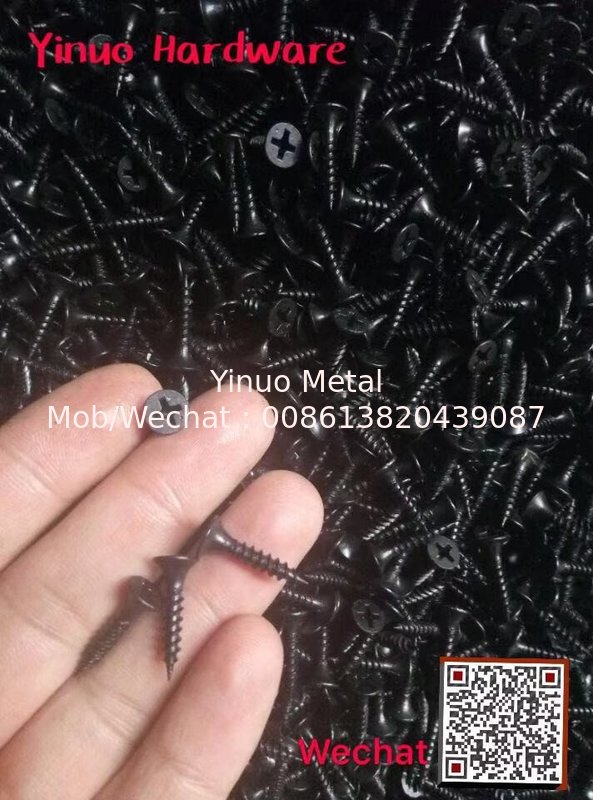 Tianjin China Factory Exporter BLACK DRYWALL SCREWS 8x32 Carbon Steel Drywall SCREW