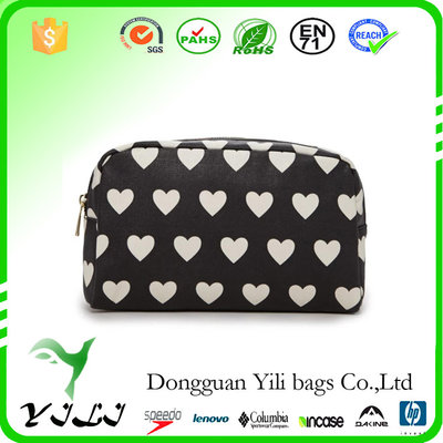 Portable leather Cosmetic bag makeup bag Make-up kit cosmetics case storage bag