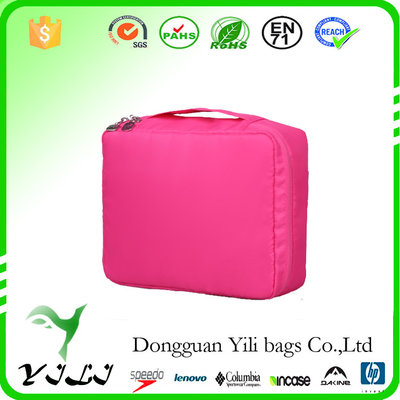 Candy Color Women's Cosmetic Bag Small Bags For Cosmetic Nylon Water Proof Cosmetic Bag Clutch Small