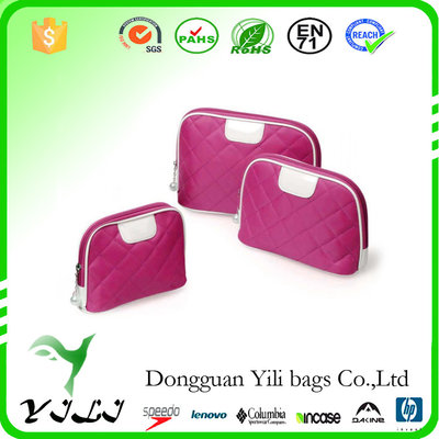 Candy Color Women's Cosmetic Bag Small Bags For Cosmetic Nylon Water Proof Cosmetic Bag Clutch Small