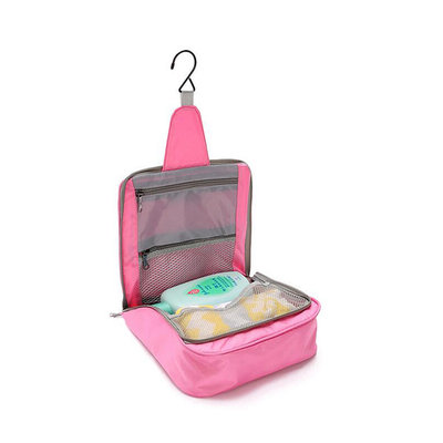 Travel Folding Bag for Make Up, Made of Polyester, Light Weight, Large Capacity, OEM Welcome