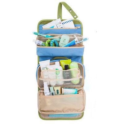 Roll up organizer bag for traveling, made of polyester, light weight, large capacity, OEM welcome