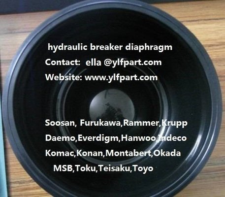 Okada UB7 UB8A2 UB11 UB12 UB14 hydraulic breaker rock hammer diaphragms seal kits excavator spare parts