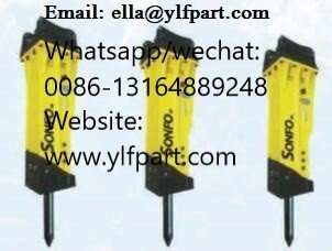 SOOSAN SB50 SB70 SB81 SB81N hydraulic hammer for excavator