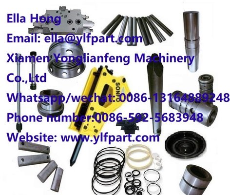 supply hydraulic rock breaker hammer spare parts excavator spare parts excavator attachment chisel piston manufactuirer