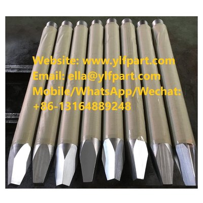 Hydraulic hammer montabert V spare parts chisel tipe drawing brh270 brh620 m30 m60 brv32 m85 m95 m125sx m130 m140