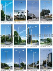 China 6Meters Octagonal street light poles SS400 Q235 steel HDG LED street lighting pole factory supplier supplier