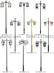 China International welding standard of CWB round shape Q235 carbon steel zincification double arms parking lot street light p supplier