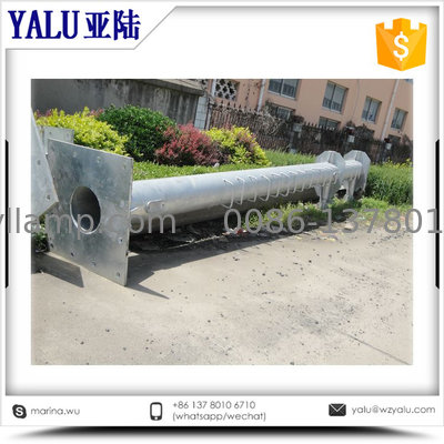 15m-45m Galvanized Q235 LED Football field high mast lighting with auto-lift system supplier